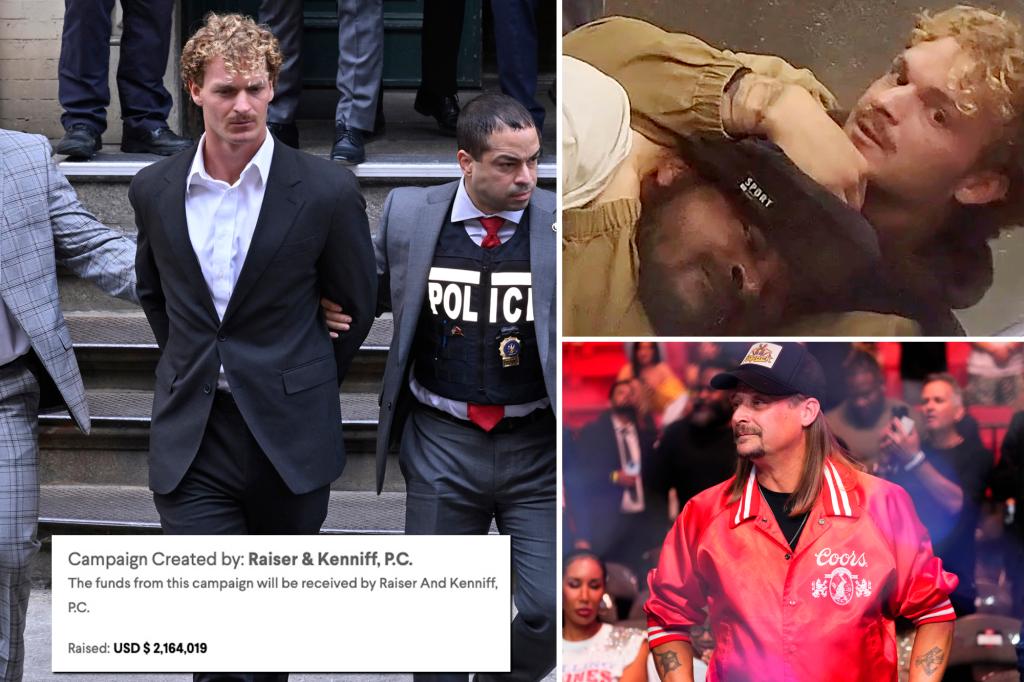 Legal fund for accused NYC subway choker Daniel Penny tops $2M -- with ...