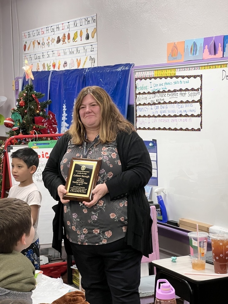 Colleen Keough, second grade teacher at Hamilton Elementary School, is ...